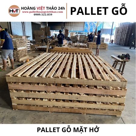 Bán Pallet Gỗ Mặt Hở Giá Giảm 10% Hỗ Trợ Phí Vận Chuyển